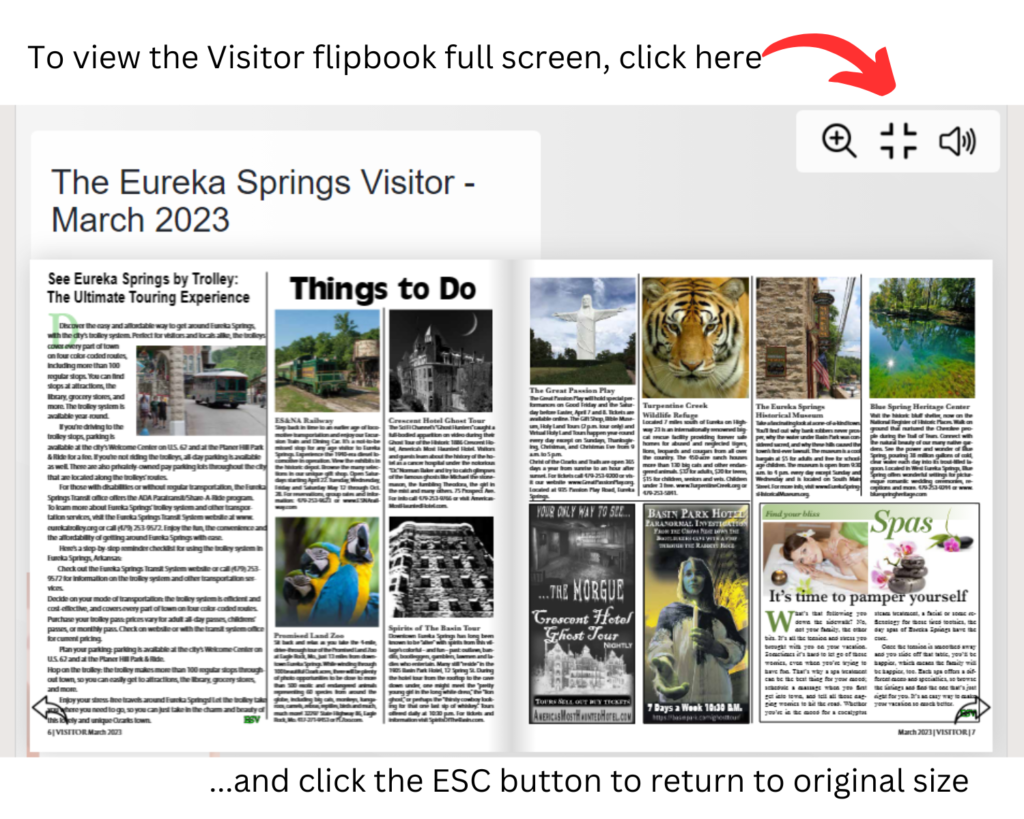 The Eureka Springs Visitor Digital Edition – The Eureka Springs Visitor